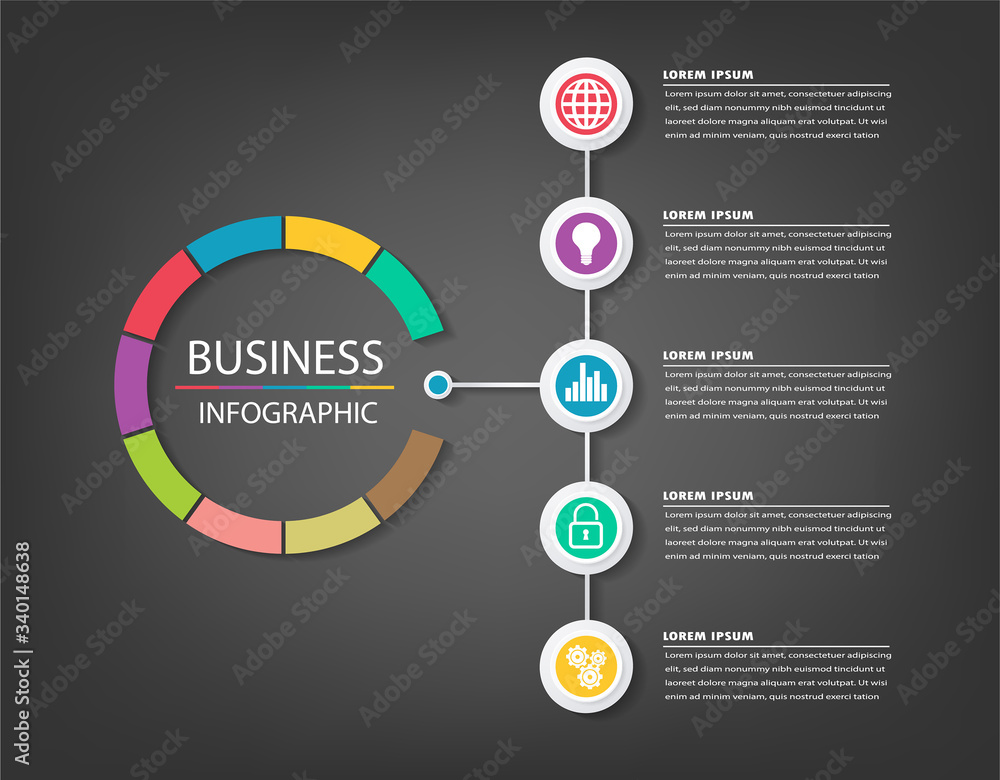 modern circuit text box template for website computer graphic ...