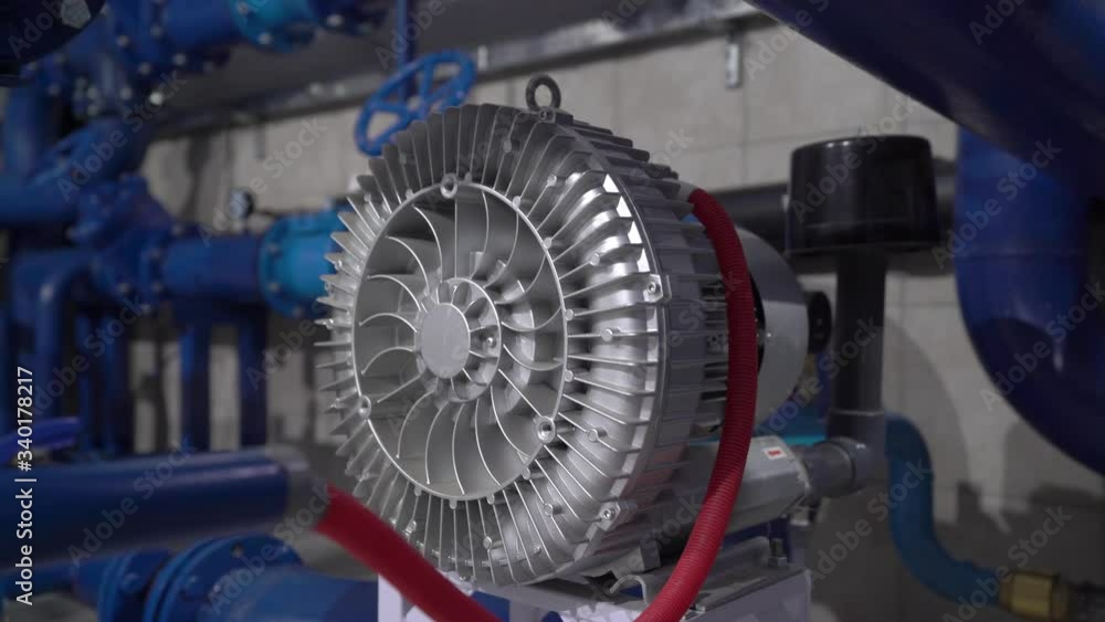 Water pressure engine compressor station plant industrial treatment ...