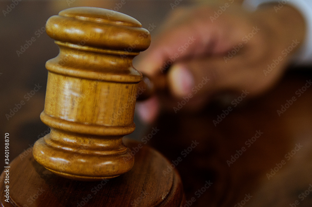 Foto de Martillo de juicio, Juicios Orales, ley mexicana, juez, delito ...