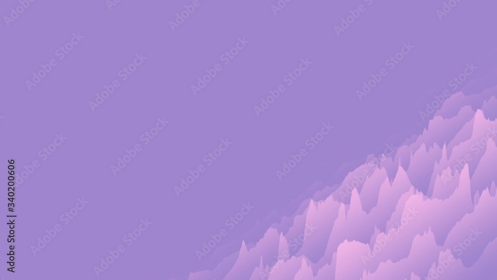 CG animated waving layers background. Blue gradient motion design ...