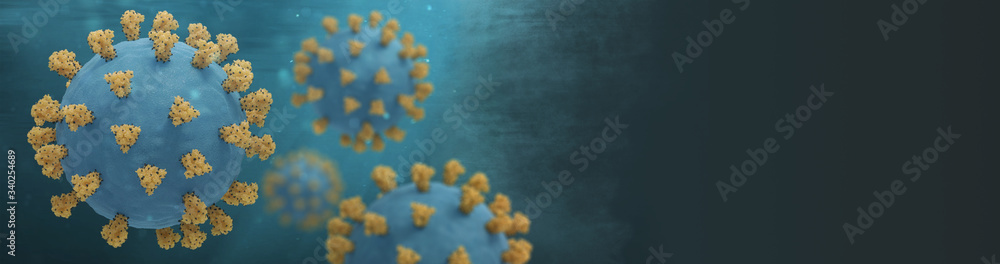 SARS-CoV-2 Virus Illustration based on actual structural biology data with accurate scaling ...