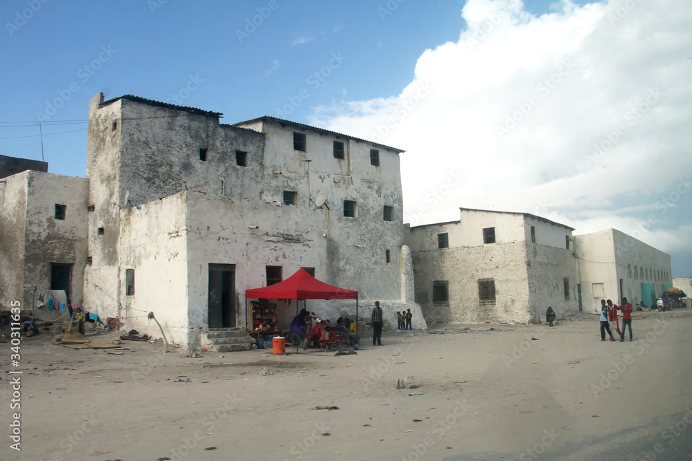 MOGADISHU, SOMALIA : View of Mogadishu, Mogadishu is the capital city ...
