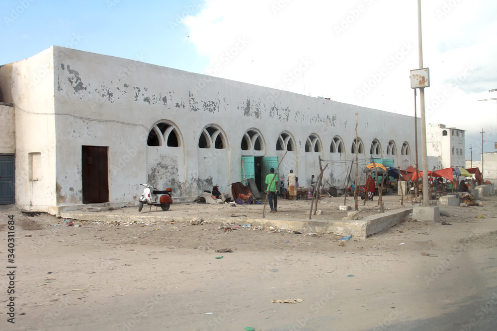 MOGADISHU, SOMALIA : View of Mogadishu, Mogadishu is the capital city ...