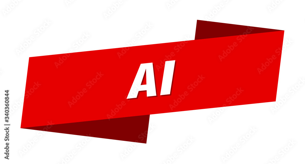 ai banner template. ai ribbon label sign Stock Vector | Adobe Stock