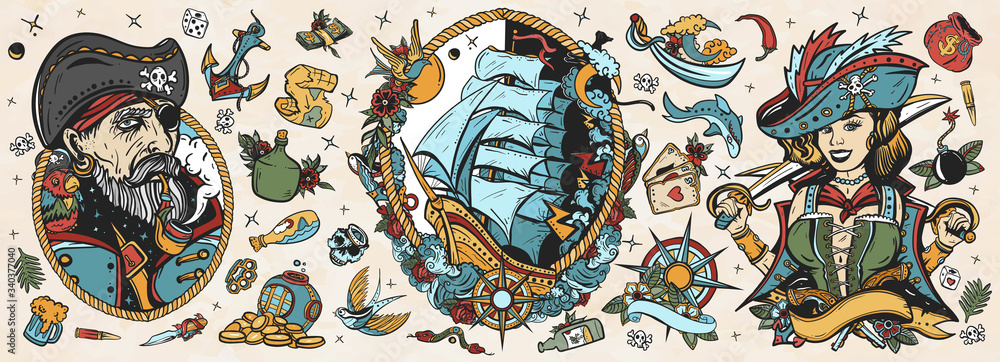 Traditional Compass Flash