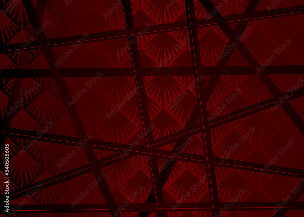 Luxurious VIP Gift card template. Abstract design with retro pattern ...