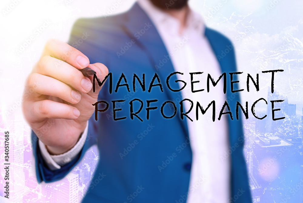 Handwriting text Management Performance. Conceptual photo feedback on ...