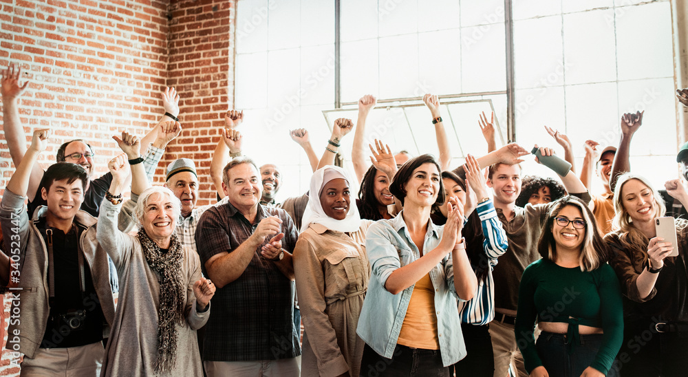 Group of people participating in a seminar Stock Photo | Adobe Stock