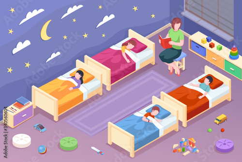 Kindergarten Rest Time Clipart
