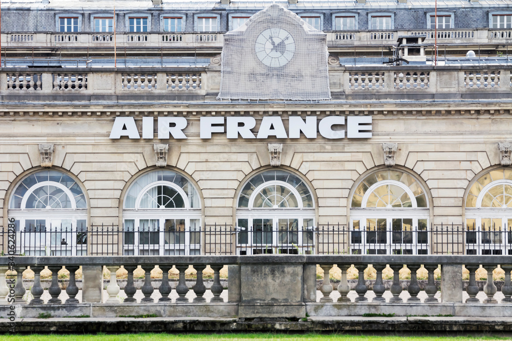 PARIS, FRANCE : Air france headquarters in Paris, France, The central ...