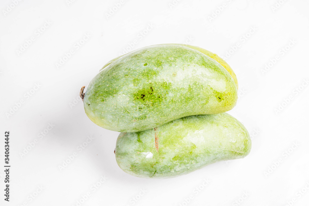 Asian green mango that has nutritional value High protein vitamin ...