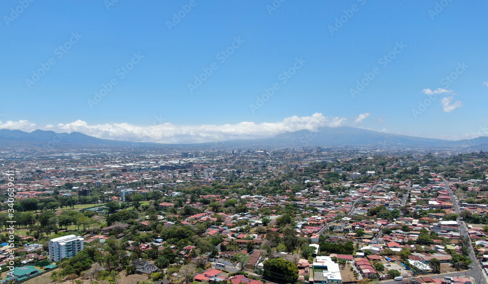 View of Escazu, Multiplaza, Plaza Roble, Distrito 4 and San Jose, Costa ...