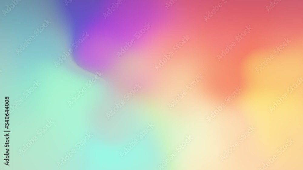 Colorful pastel background of liquid neon gradient. Stock Illustration ...