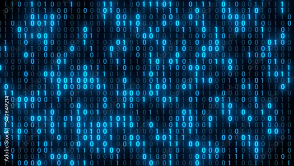 data grid background digits wall Stock Video | Adobe Stock