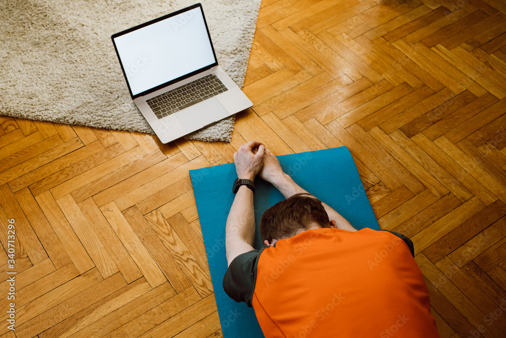 Foto de Self-care during stay at home COVID-19 Pandemic. Fitness ...