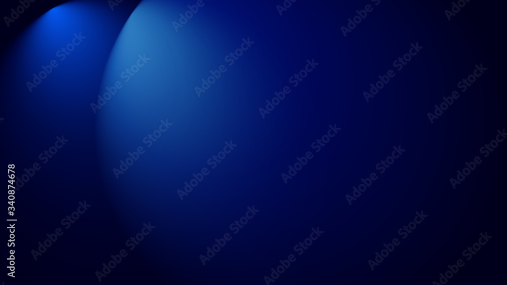 Abstract blue light and shade creative background. Vector illustration ...