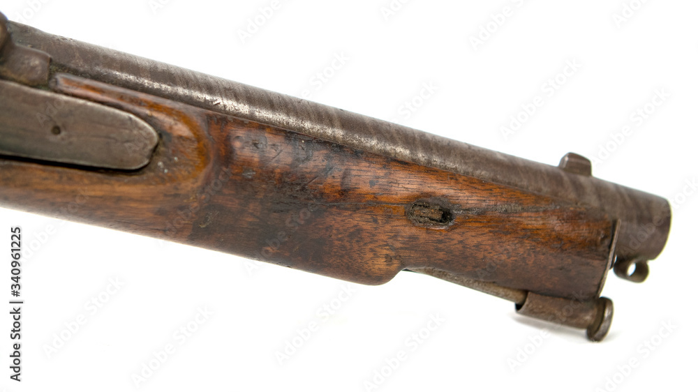 Foto de Antique Colonial Percussion Pistol, believed to be local ...