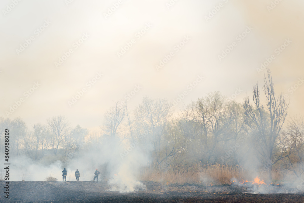 Australia bushfires, The fire is fueled by wind and heat. firefighters ...