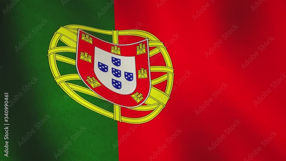Portugal background flag waving patriot nation. Portuguese flying ...