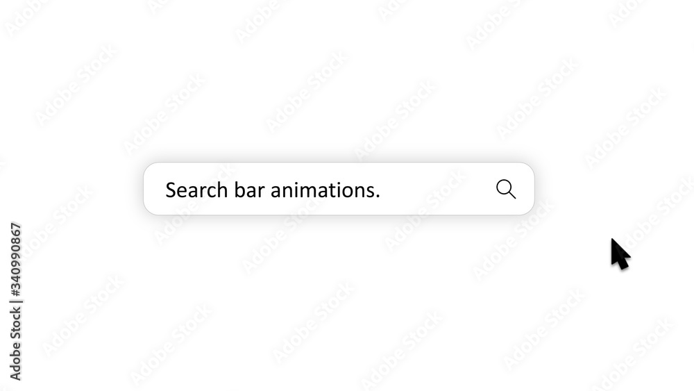Responsive Search Bar Titles Stock Template | Adobe Stock