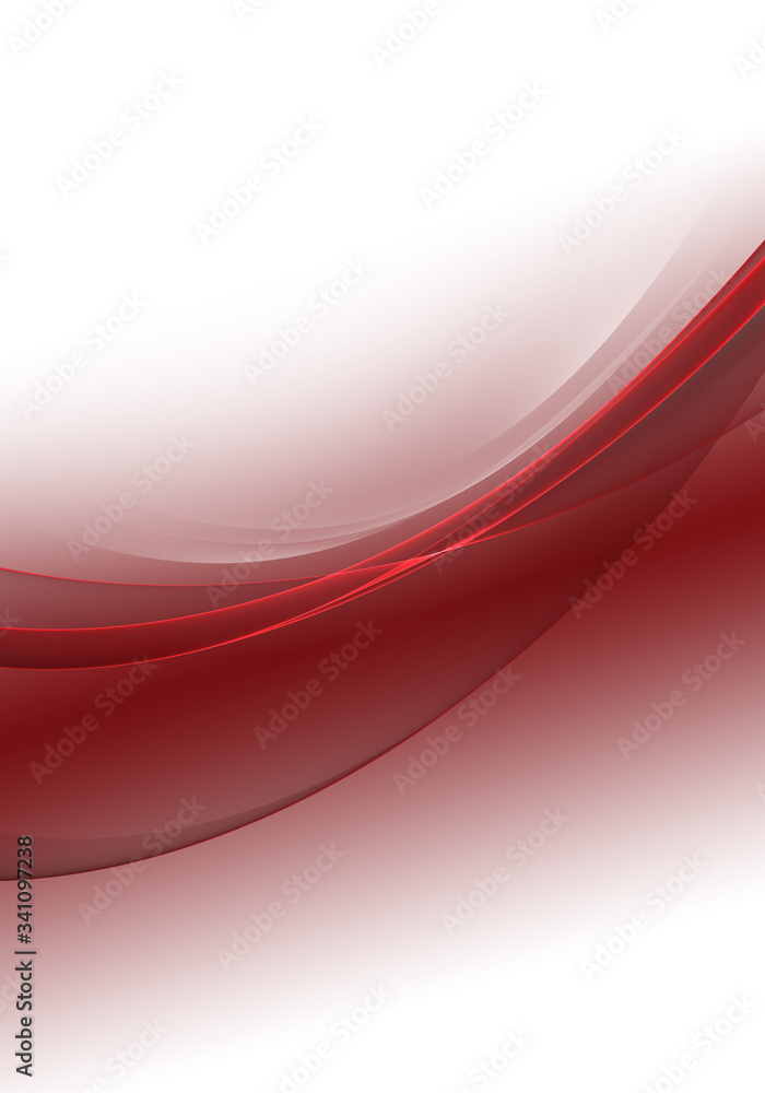 Abstract background waves. White and maroon abstract background for ...