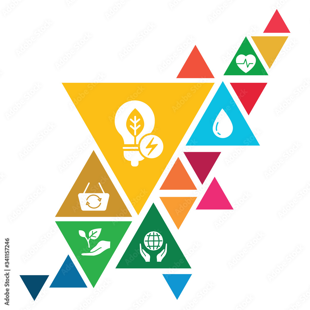 Sustainable Development Goals Stock Vector | Adobe Stock
