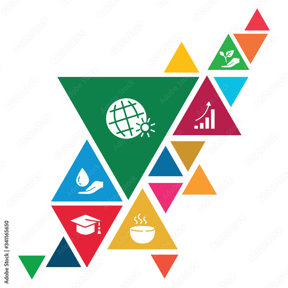 Sustainable Development Goals Stock Vector | Adobe Stock