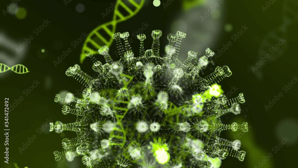 Movement of pathogenic microorganisms in the human body.Virus And ...