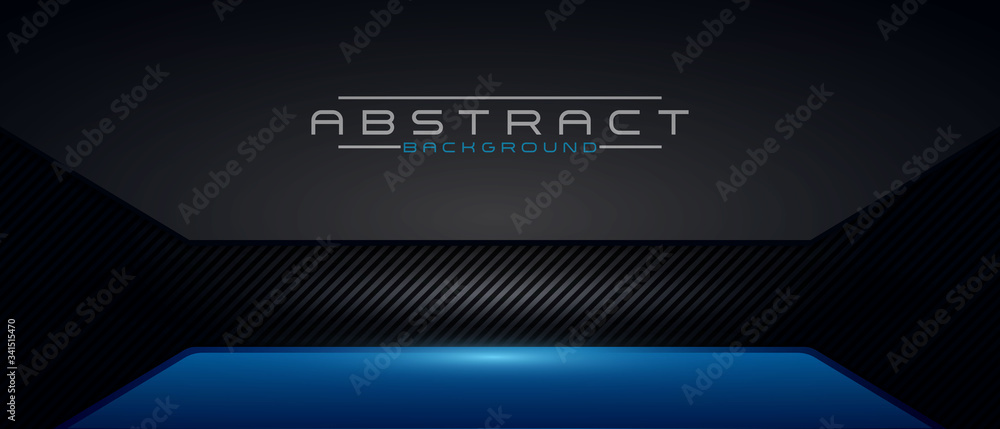 dark background , banner, wallpaper, carbon texture tech Stock ...