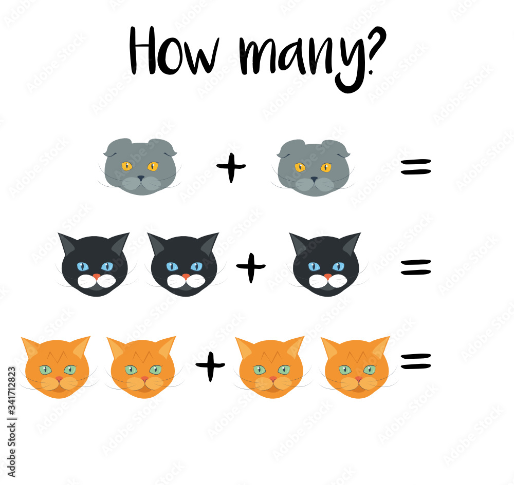 How many objects.Preschool Counting Activities. Printable worksheet ...