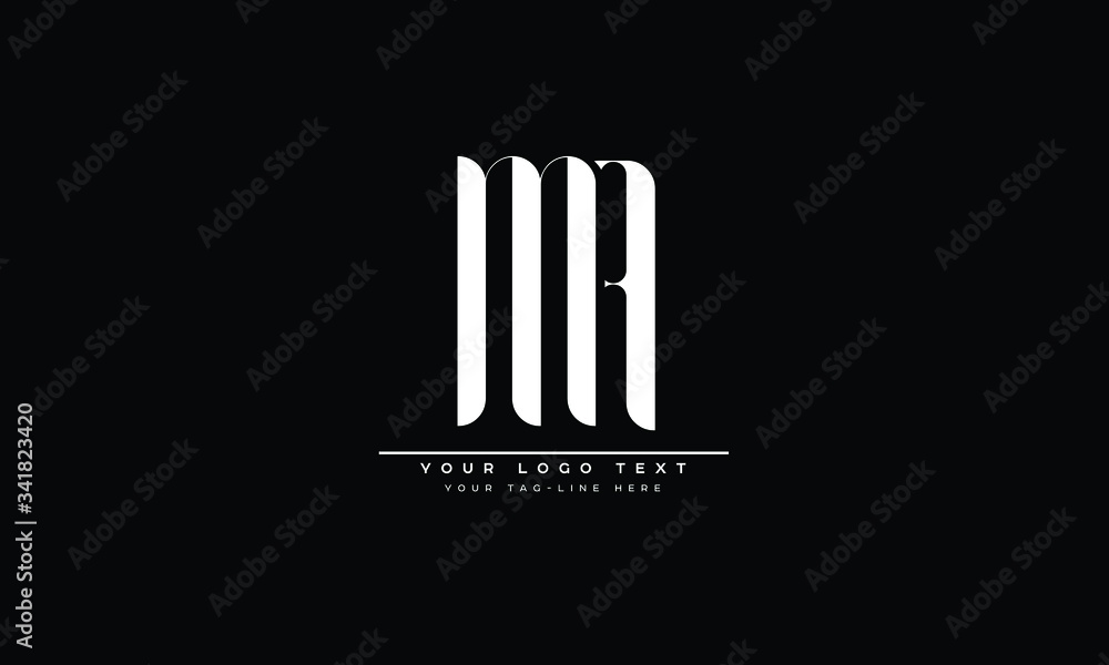 MA ,AM ,M ,A Letter Logo Design with Creative Modern Trendy Typography ...