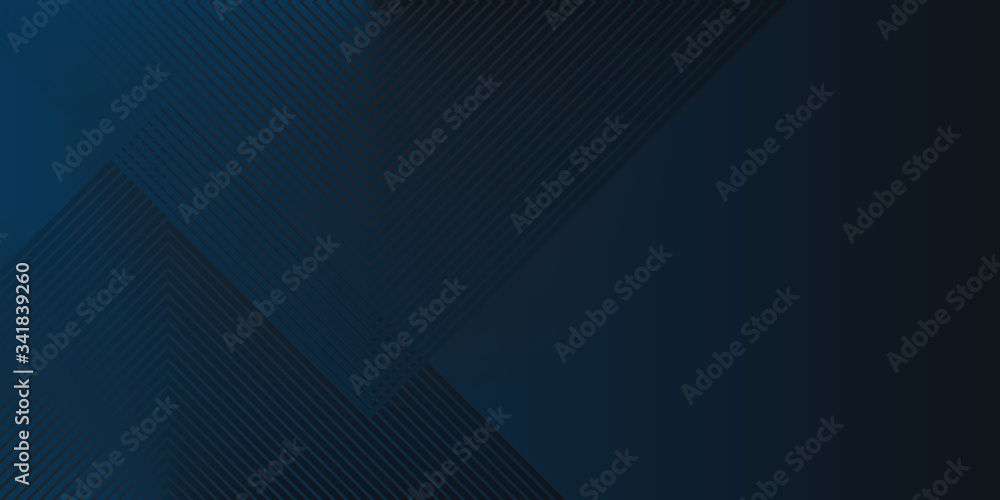 Dark glowing 3D triangle particles technology presentation background ...
