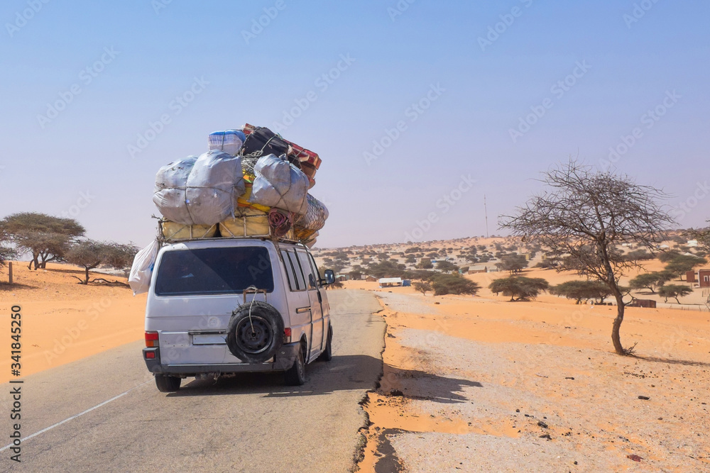 Overloaded Car Africa