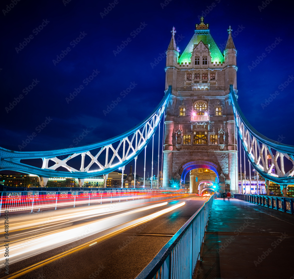 Tower Bridge London At Night