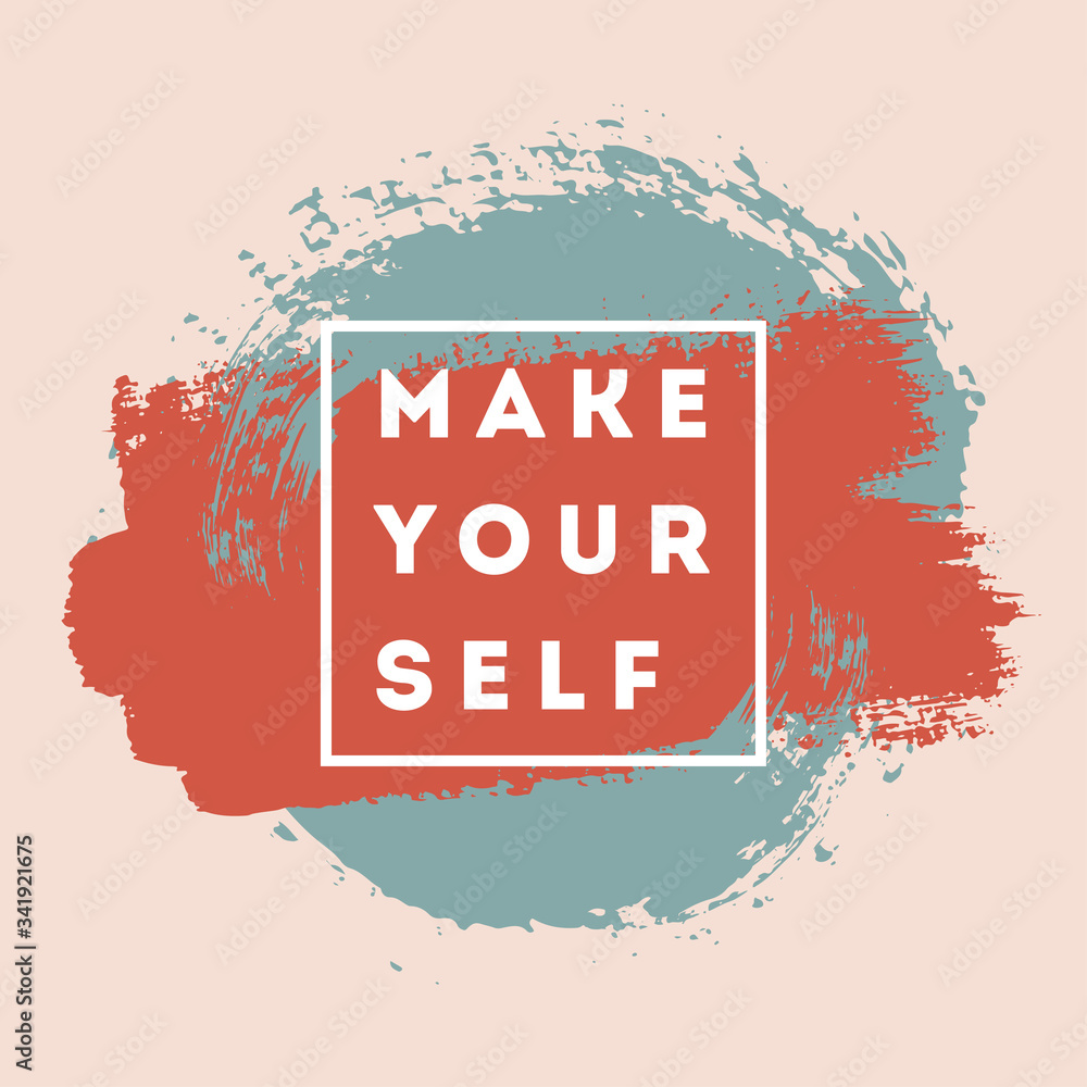 Craft label brush stroke backgrounds, paints for tags and stamps design ...