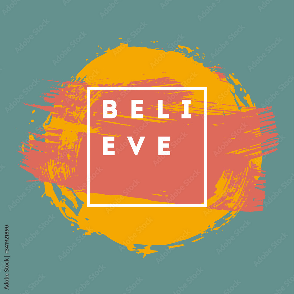 Craft label brush stroke backgrounds, paints for tags and stamps design ...