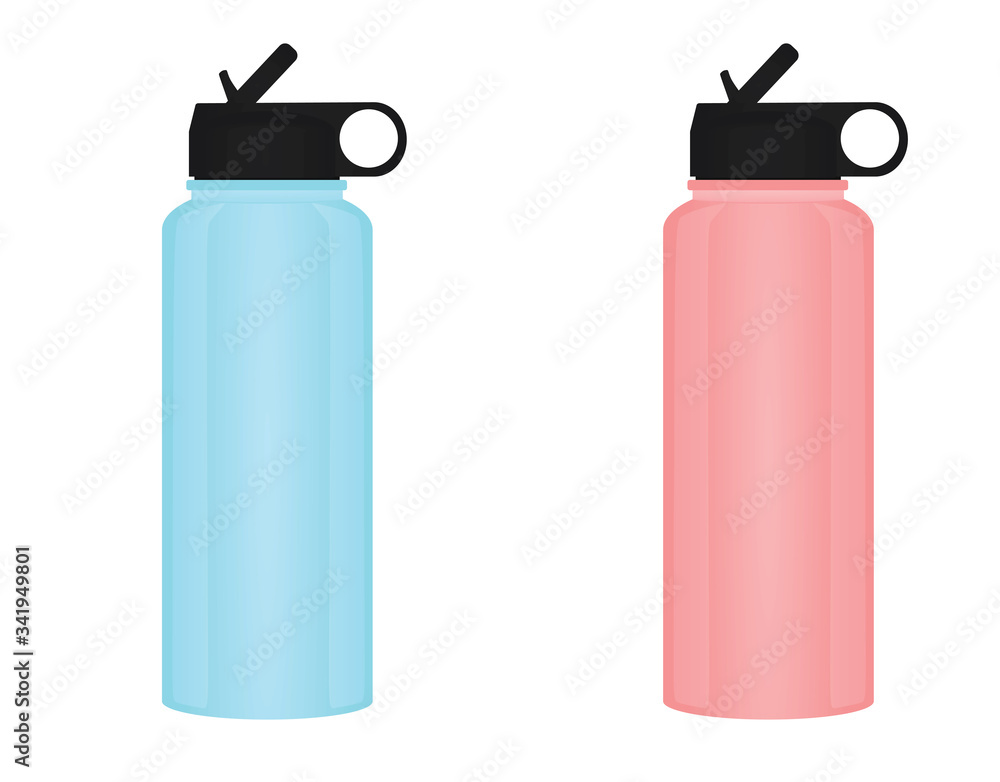 Sport water bottle. vector illustration Stock Vector | Adobe Stock