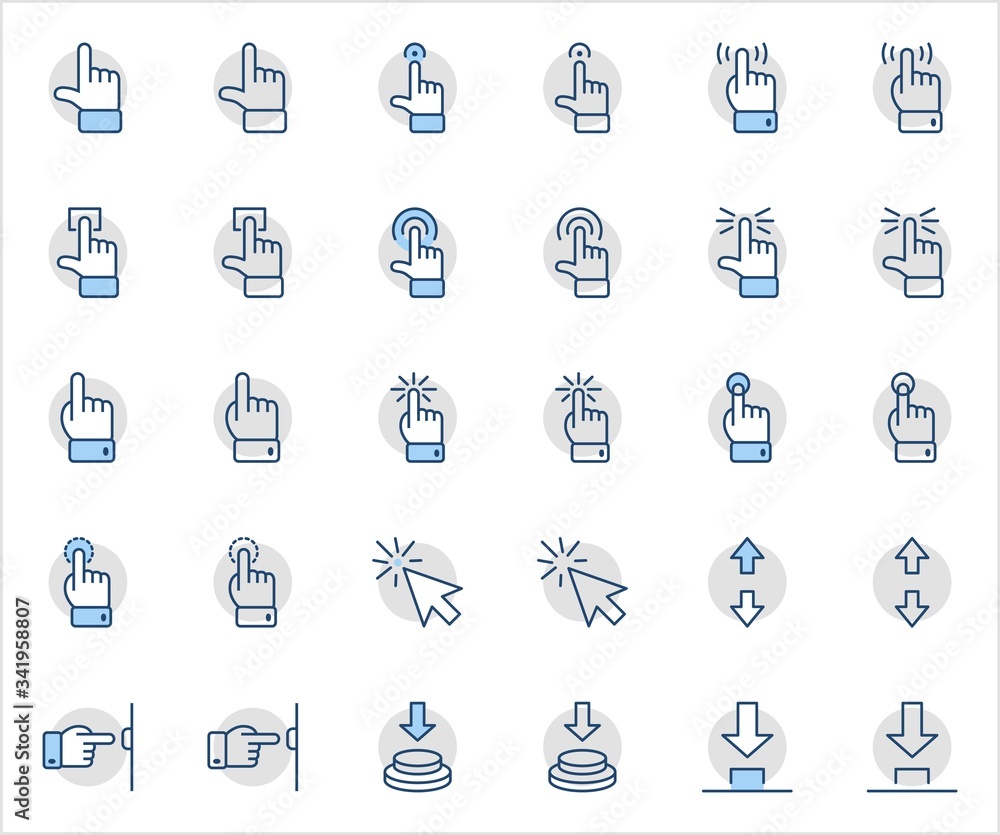 Fototapeta mapa świata dla dzieci Click Set of Buttons related Vector ... Fototapeta mapa świata dla dzieci Click Set of Buttons related Vector ...