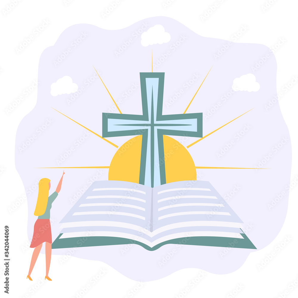 God's hands protect the planet. God gives people hope. The Bible, the ...