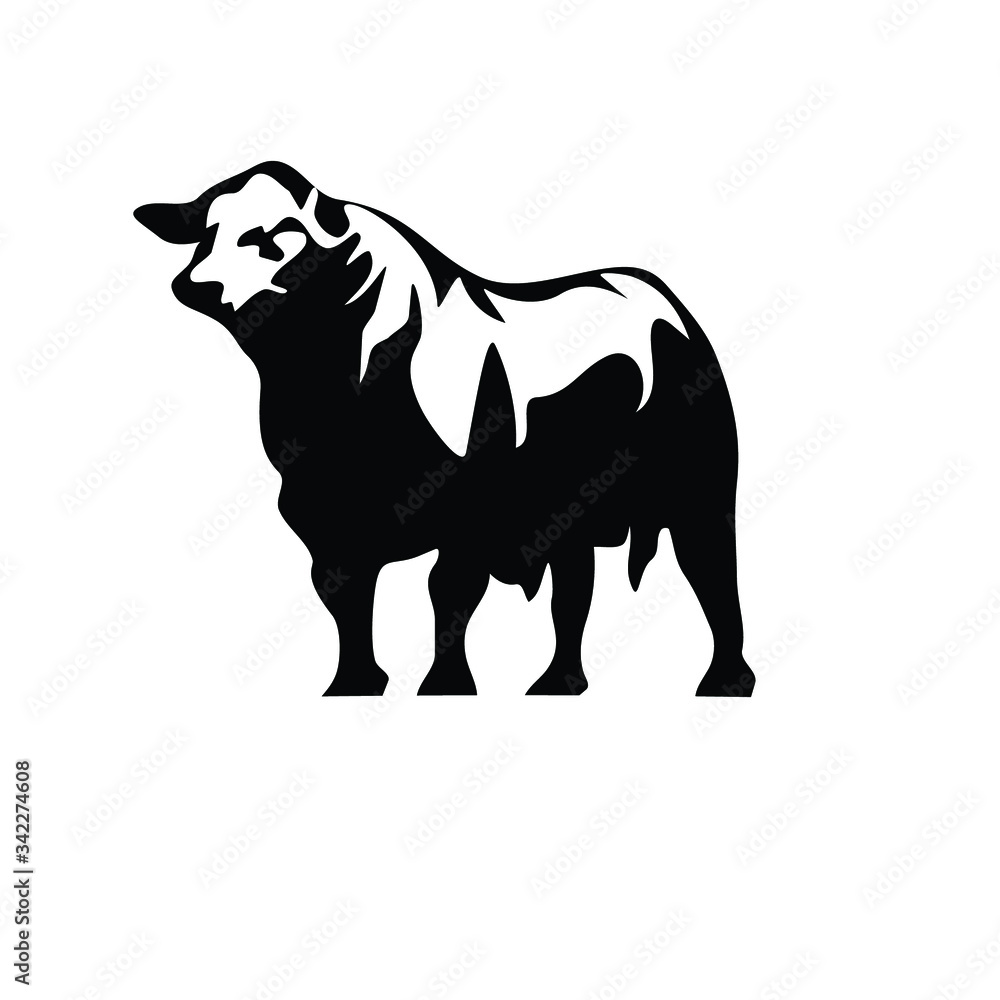 angus icon logo Stock Vector | Adobe Stock