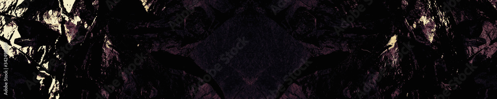 Digital illustration. Dark, textured, abstract grunge, fantasy or sci ...