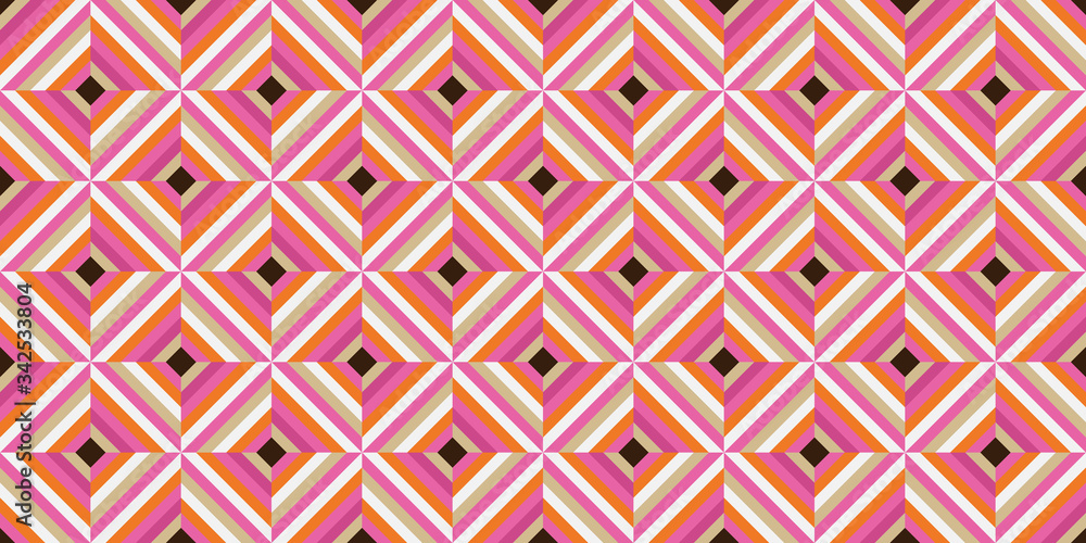 Swinging 60s Wallpaper Pattern | Groovy Sixties Background | 1960s Mod ...