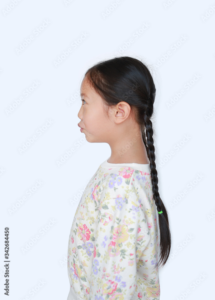 Side Profile Face Kid