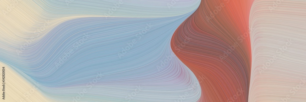 abstract moving banner design with ash gray, pastel brown and pastel ...