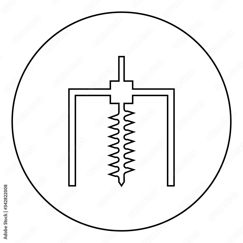 Drilling rig Bore for ground mine industry geological Boring concept ...