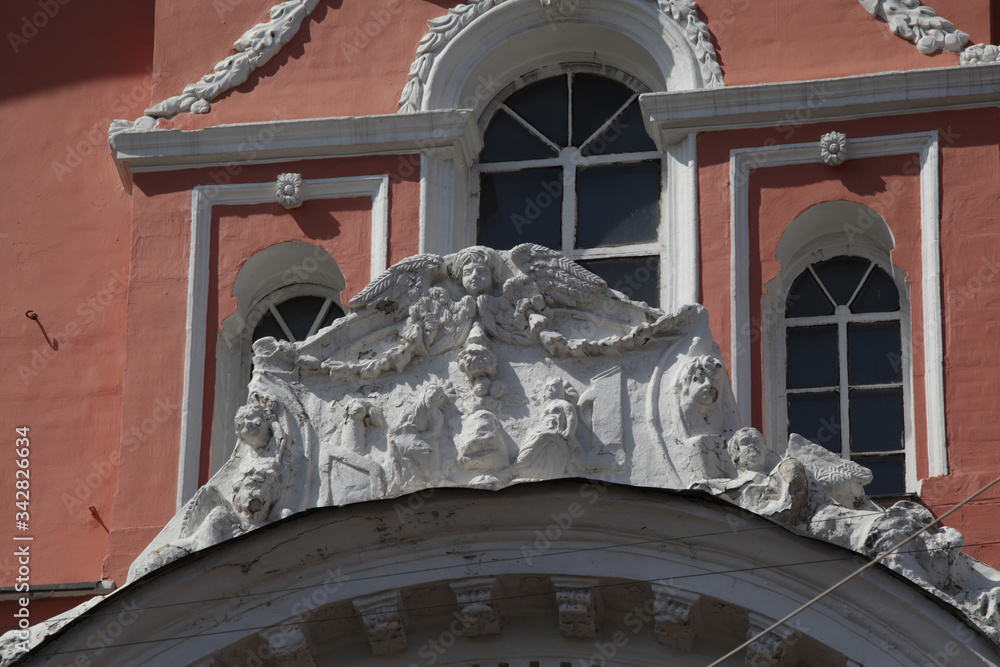 Detail of Menshikov Tower or Orthodox Church of Archangel Gabriel at ...