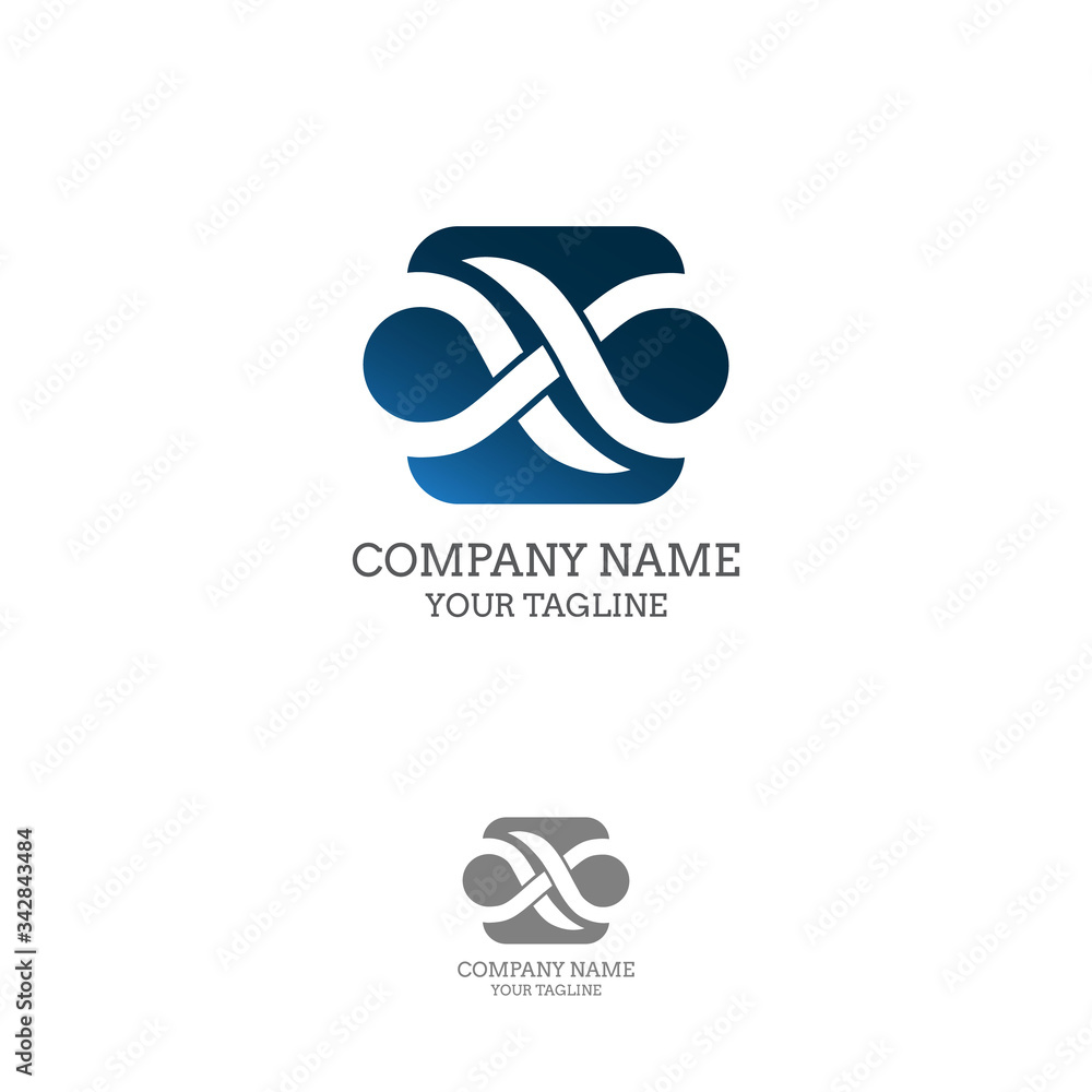 Blue Infinity logo design,Infinity Design Infinity logo Vector Logo ...