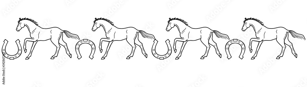 Horse Border