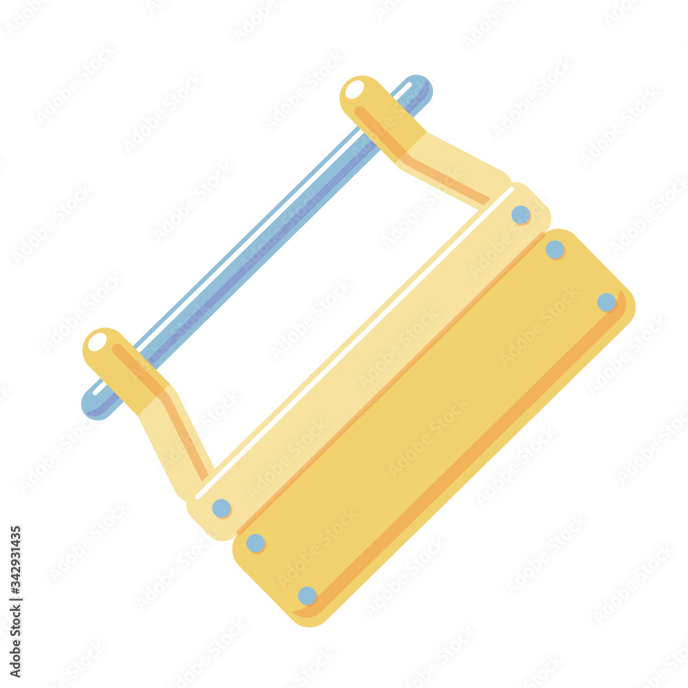 Wooden toolbox Vector icon. Empty open tool box isolated on white ...