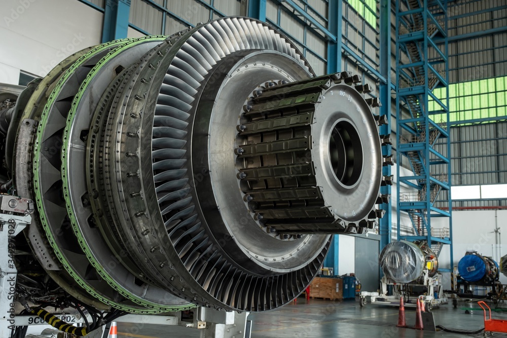 Gas turbine or a jet engine is a power plant of aircraft to fly in the ...